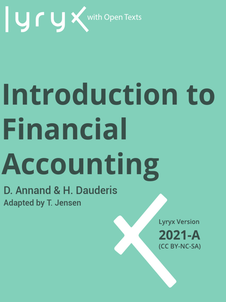 Introduction-To-Financial-Accounting 1 | PDF | Expense | Sole Proprietorship