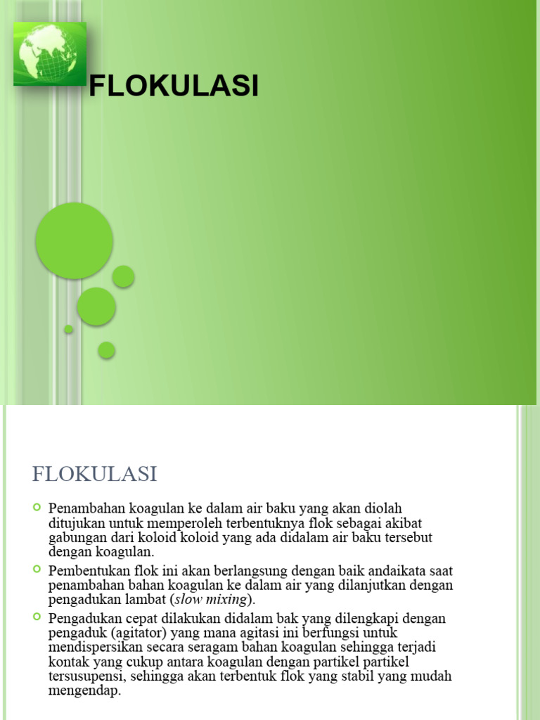 5 Flokulasi Contoh | PDF