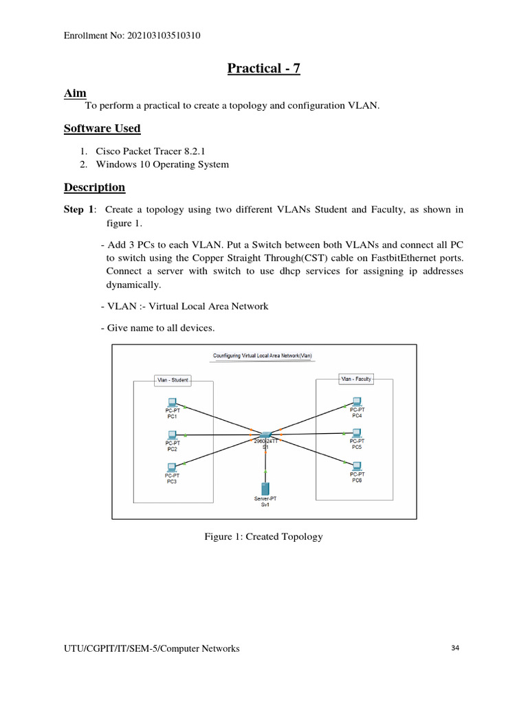 Prac 7 | PDF | Ip Address | Communications Protocols