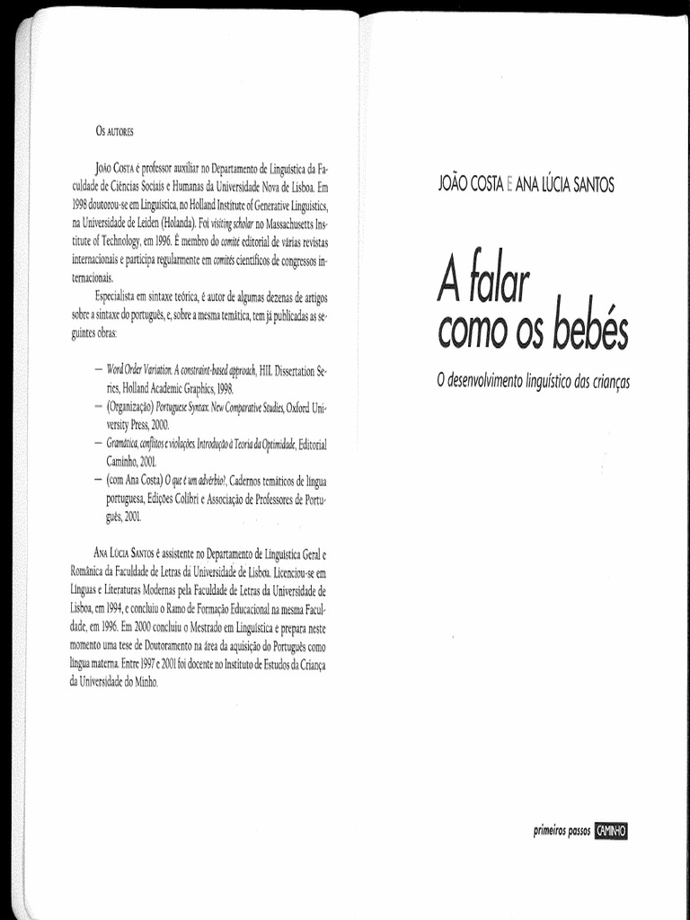 A Falar Como Os Bebés | PDF