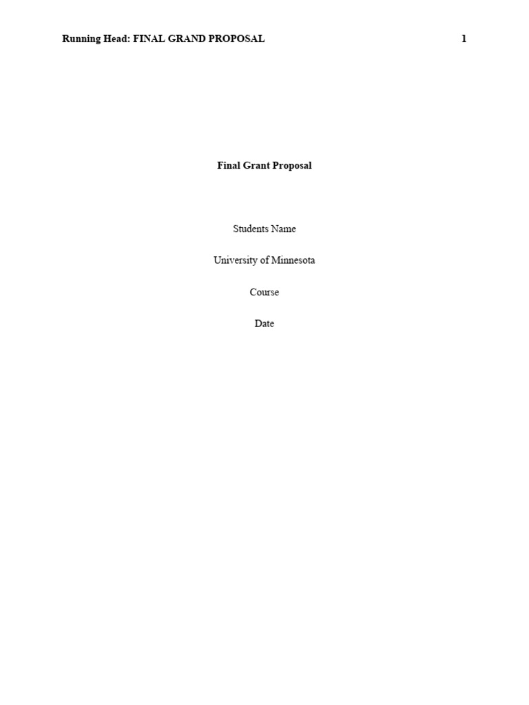 Health CARE GRAND PROPOSAL | PDF | Mental Disorder | Health Care