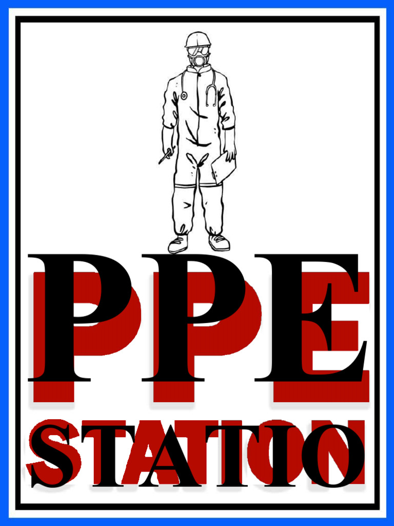 PPE Station Sign Printable | PDF