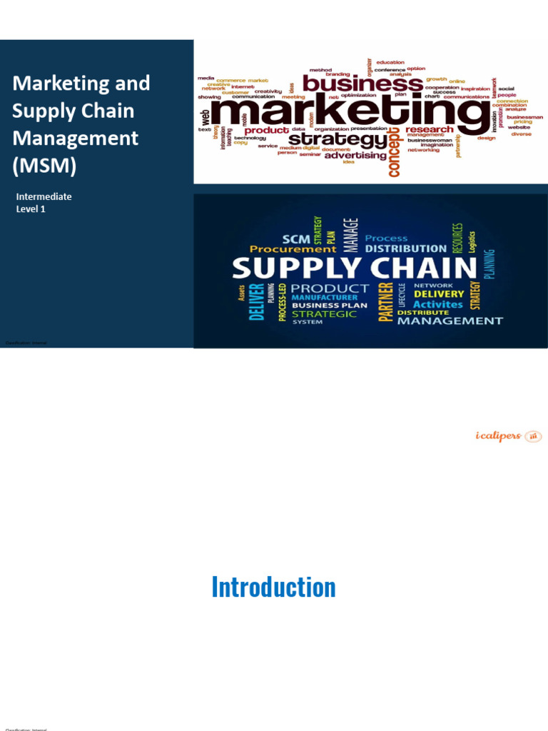 MSM MS224 Supply Chain Class PPT July 2023 | PDF | Supply Chain | Lean ...
