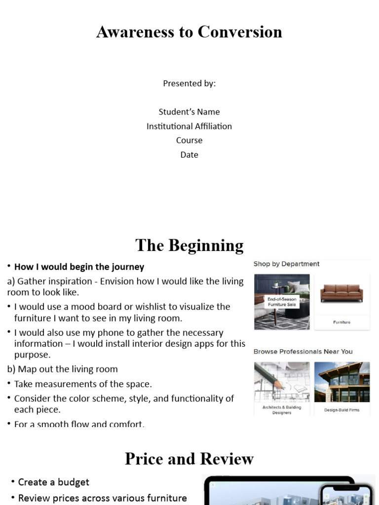 Awareness To Conversion | PDF