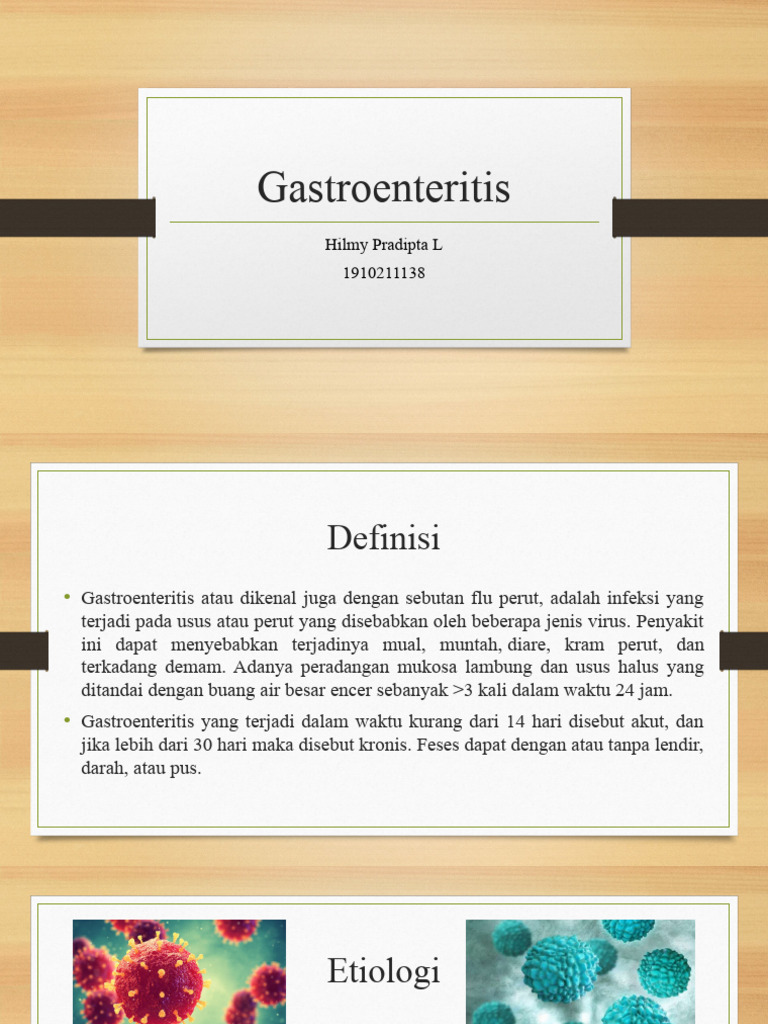 Gastroenteritis | PDF