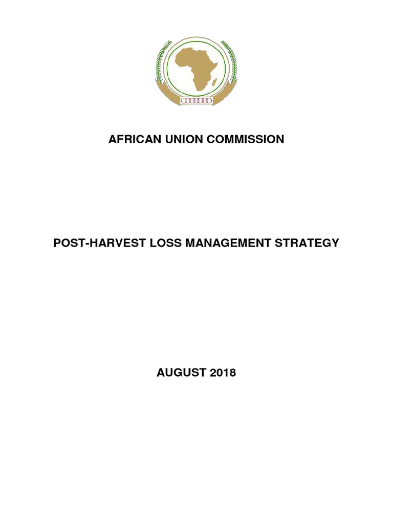 Post-Harvest Loss Management Strategy | PDF | Food Security | Hunger