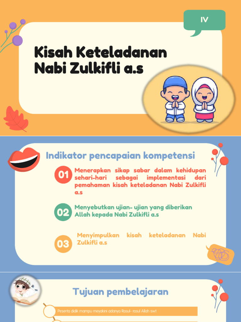 Keteladanan Nabi Zulkifli a.s. | PDF | Agama & Spiritualitas