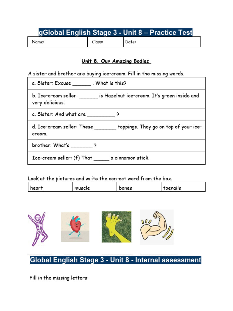 Unit 8 Practice Test | PDF