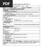 Lesson Plan-Salitang Magkatugma | PDF