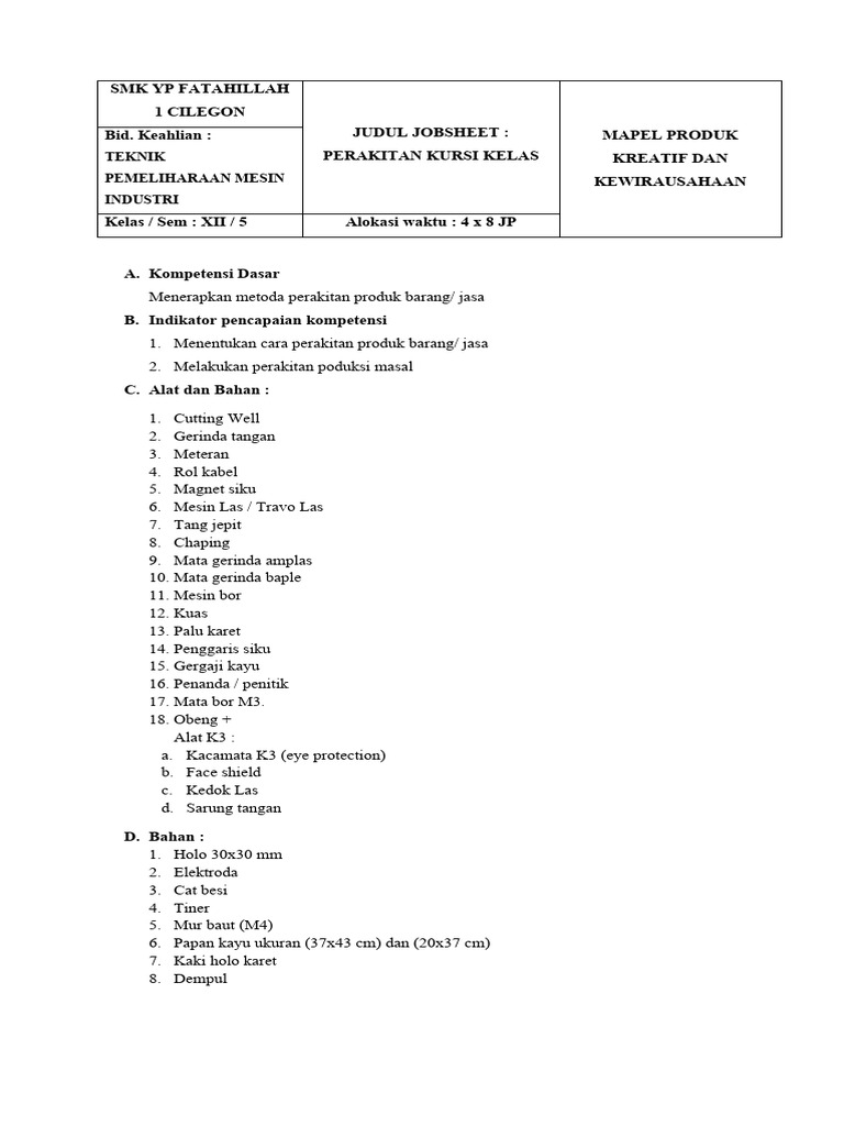 Kursi 12 Kwu | PDF | Griya & Taman