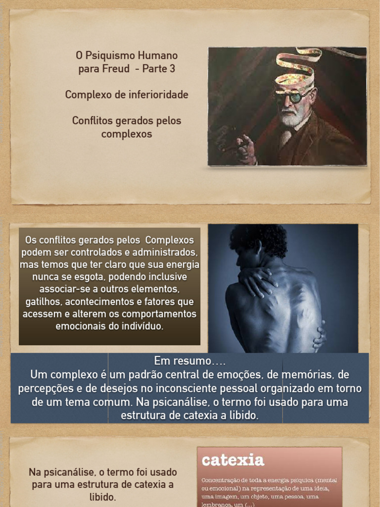 Aula 5 - Freud e a sua visão sobre o Psiquismo Humano - Parte 3 | PDF ...