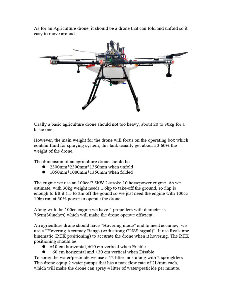 Drone Spec | PDF