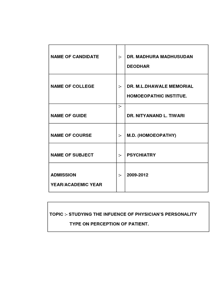 Dr. Madura Final Thesis | PDF | Extraversion And Introversion | Carl Jung