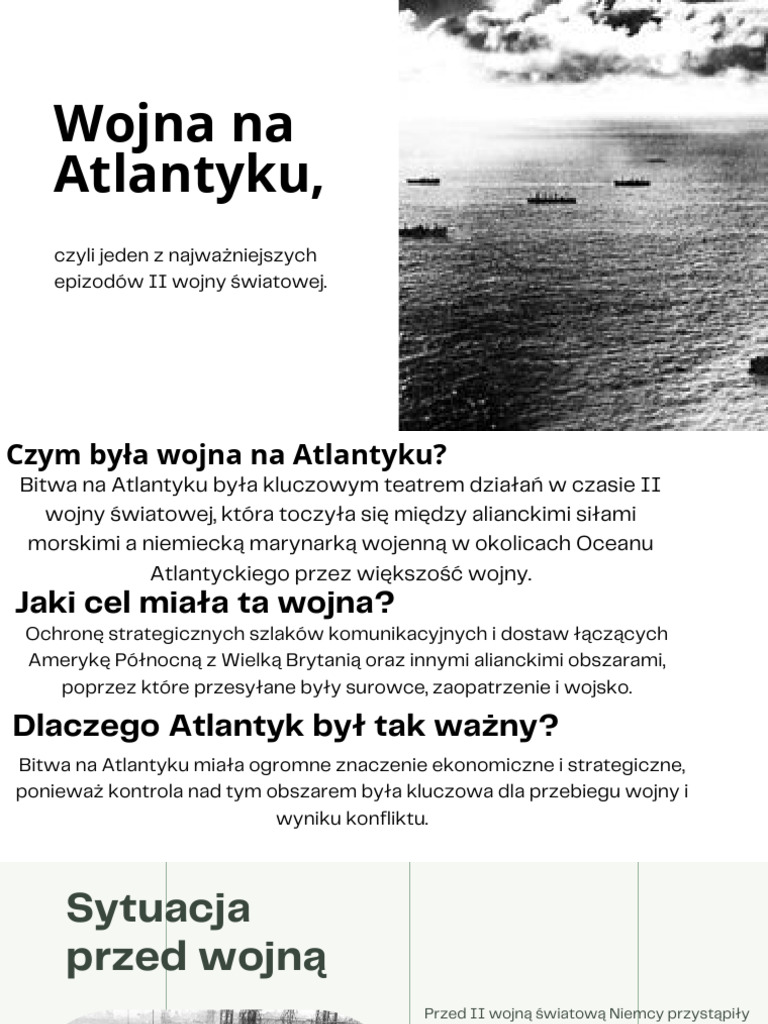 Wojna Na Atlantyku | PDF