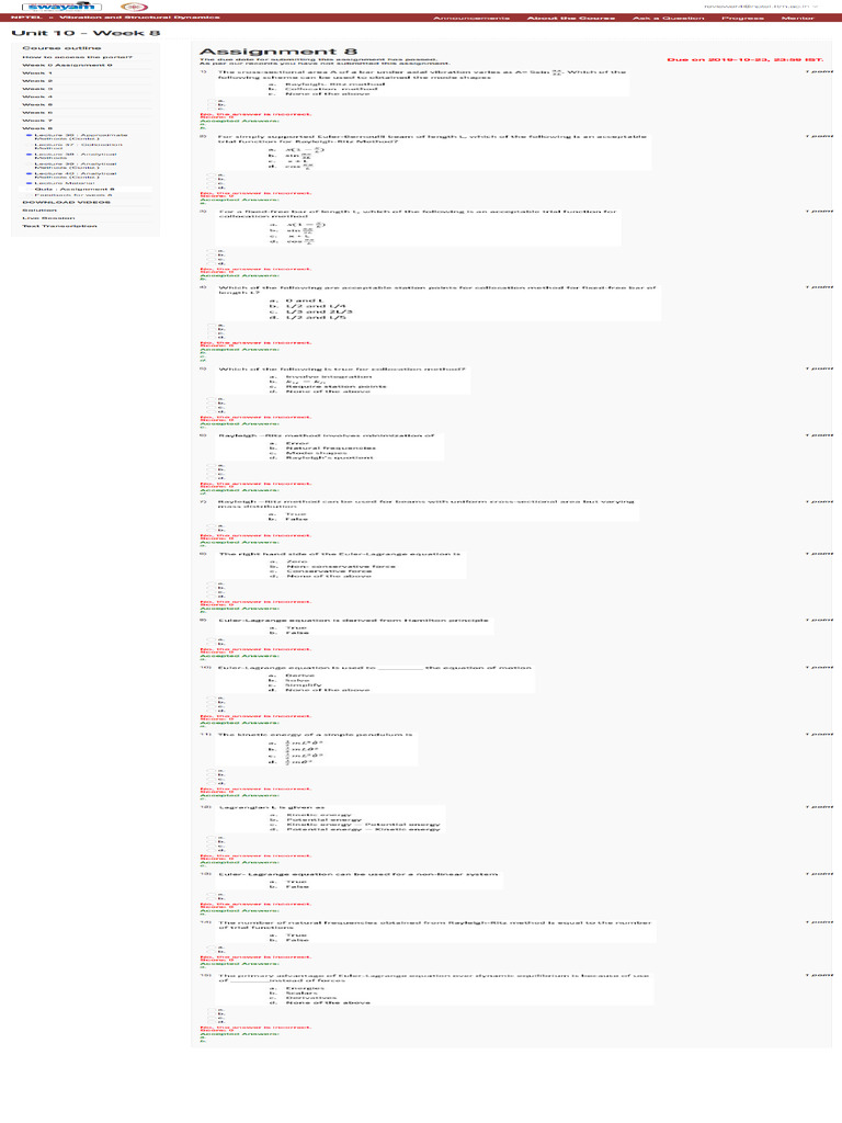 Week 08 Assignment 08 | PDF