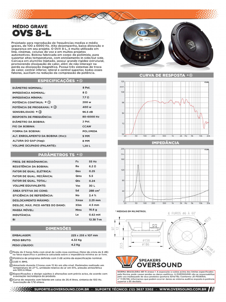 Datasheet OVS 8-L BR Web | PDF