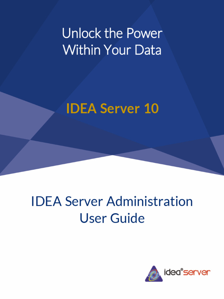 IDEA Server Administration User Guide | PDF | User (Computing) | Password