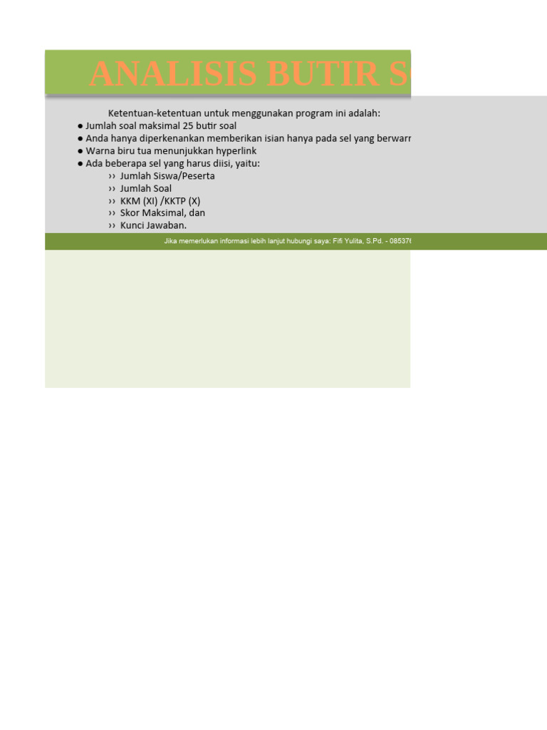 Analisis Soal Pts Ganjil 2023-2024 X MPLB 1 | PDF