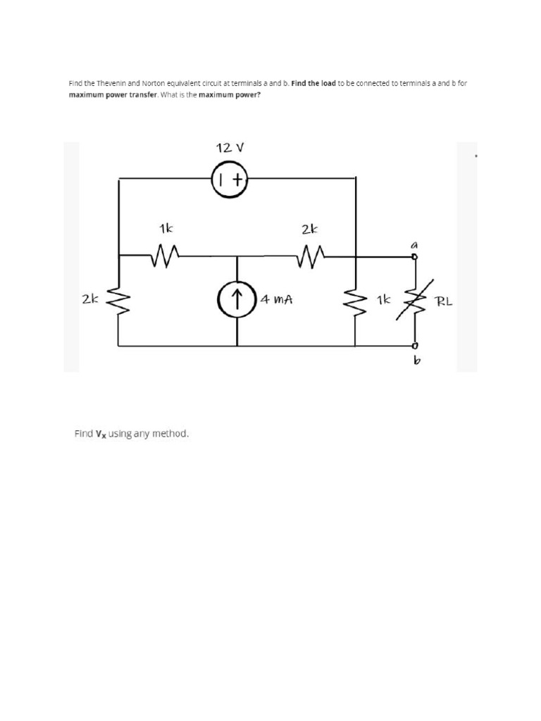 Circuits 1 Exam | PDF