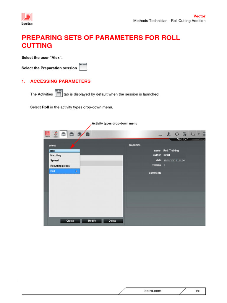 Vector Part4 Methods-Tech Roll-Cut-Additive en | PDF | Menu (Computing) | Parameter (Computer ...