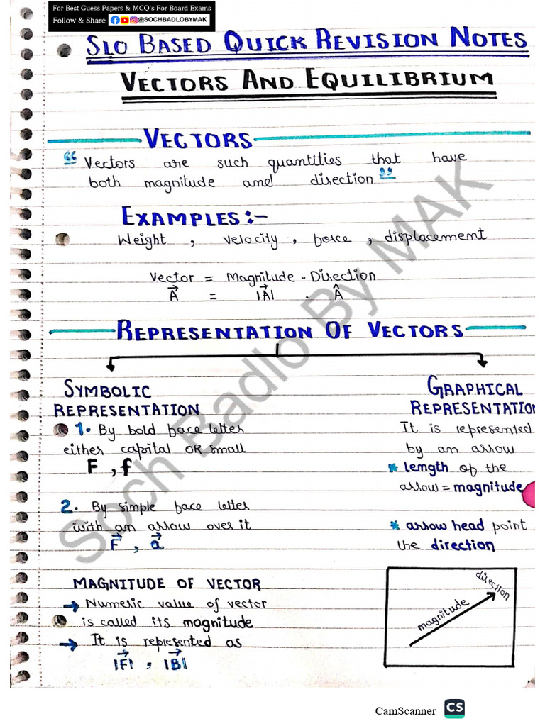 CH 02 Vectors Equilibrium | PDF