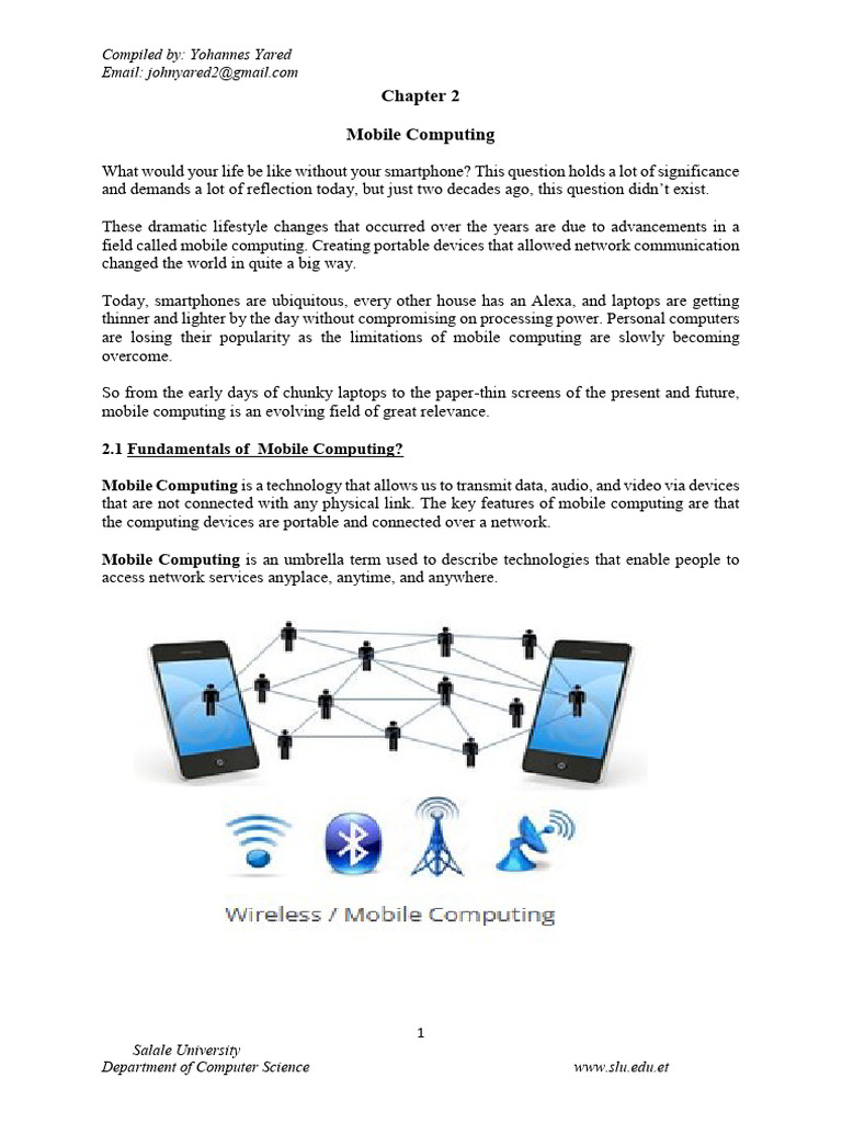 Chapter 2 | PDF | Android (Operating System) | Mobile Device