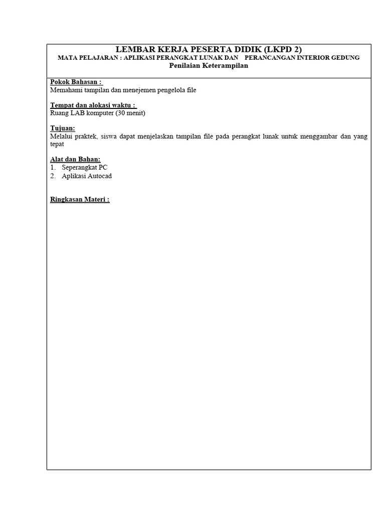 LKPD 2 (Cad) | PDF