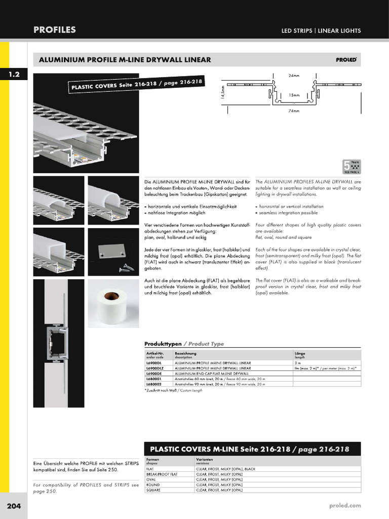 PR1.1 - M-Line Drywall Ip68 300 Mono | PDF