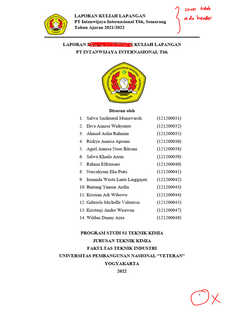 Laporan Hasil Kunjungan Kuliah Lapangan (1) - 1 | PDF