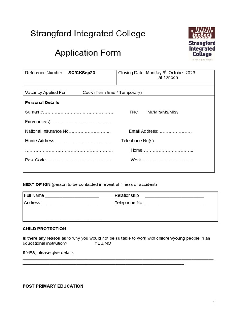 Application Form Cook Temp | PDF | Government | Justice