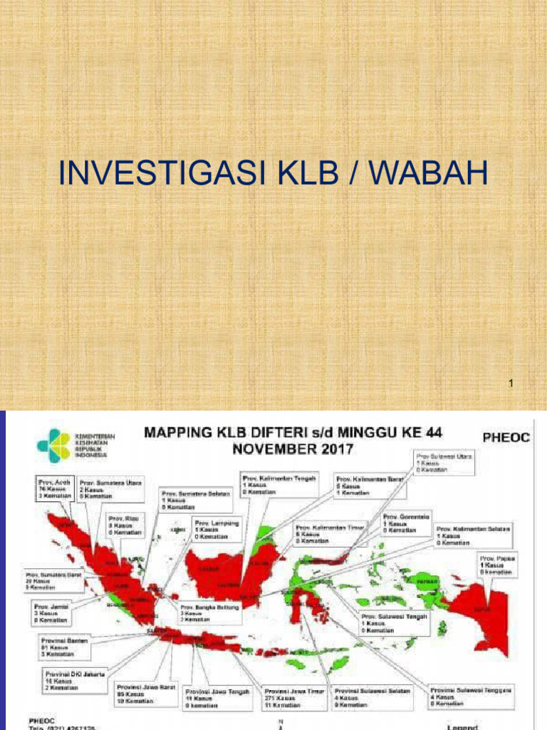 INVESTIGASI KLB | PDF