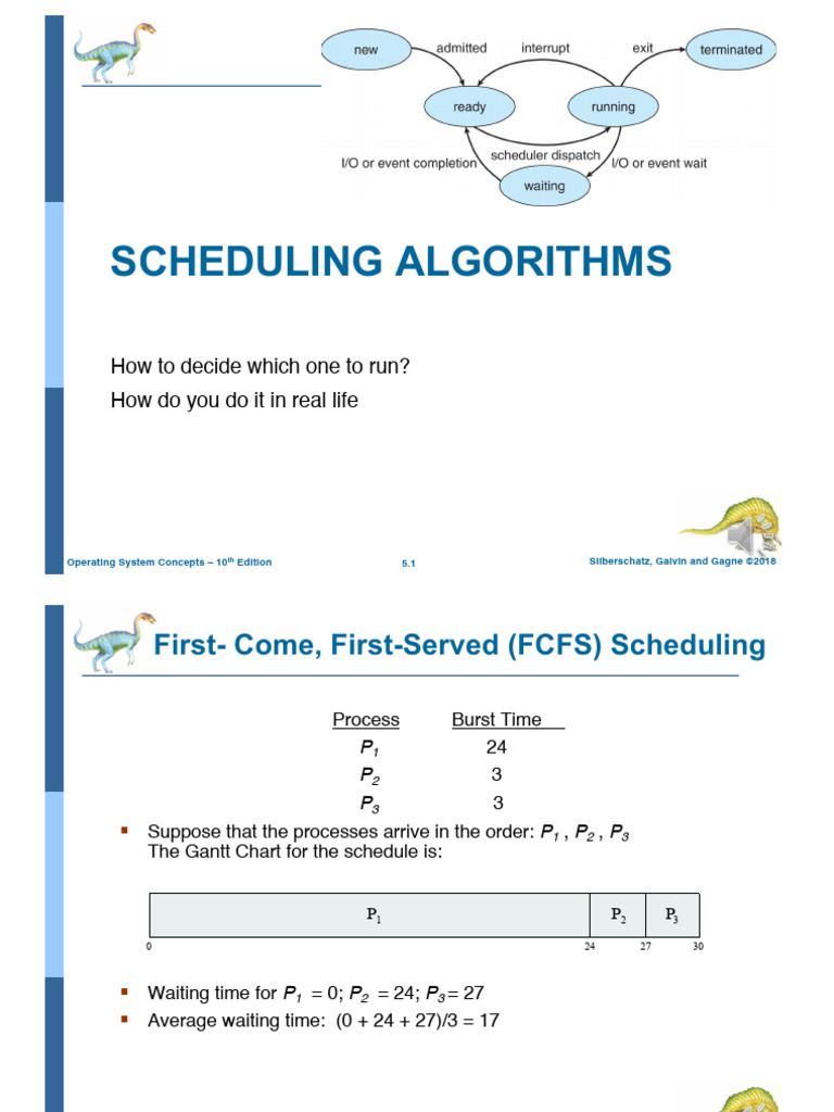 Ch5 Part2 Pdf Scheduling Computing Concurrency Computer Science 3236