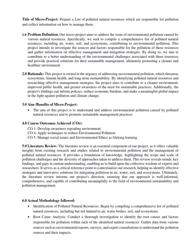 EST Report | PDF | Lighting | Water Pollution