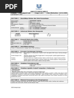 MSDS Sunlight Liquid: Informasi Keselamatan | PDF