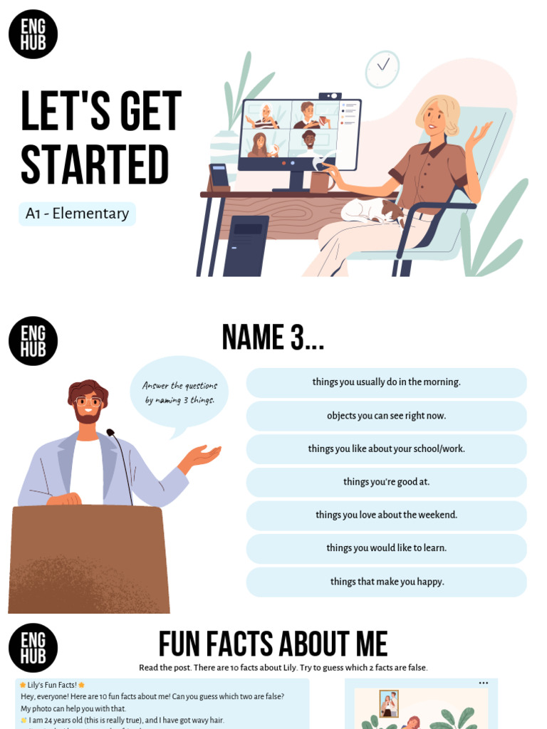 A1 Let Us Get Started (First Lesson) TV-3 | PDF | Fruit