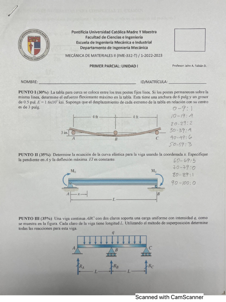 1er Parcial Mec 1 | PDF