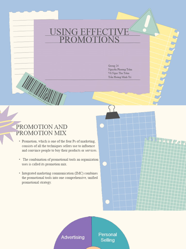 Using Effective Promotions | PDF | Sales | Marketing