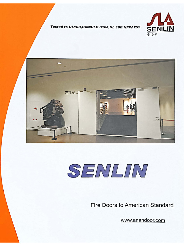 Shanghai Senlin Special Type Steel Door Co., LTD | PDF