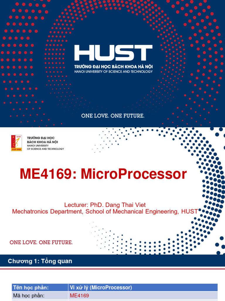 MicroProcessor Chương 1. T NG Quan | PDF
