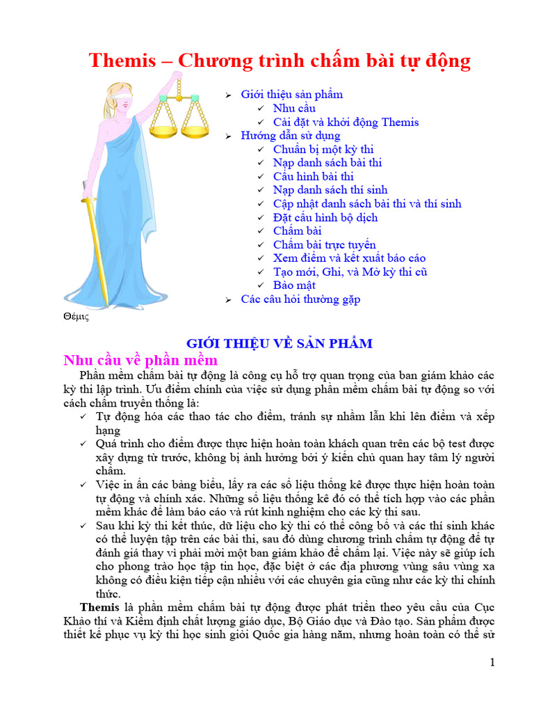 Huong Dan Themis | PDF