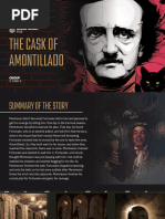 Conflict and Scene in "The Cask of Amontillado" | PDF