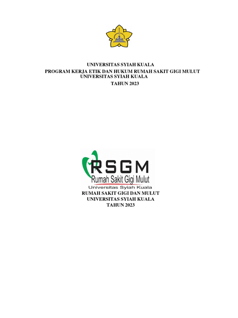 Program Kerja Tenaga Kesehatan Lainnya | PDF