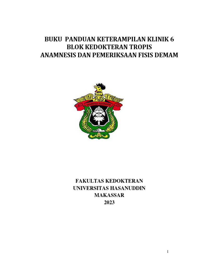MANUAL Anamnesis Dan Pemfis Demam | PDF