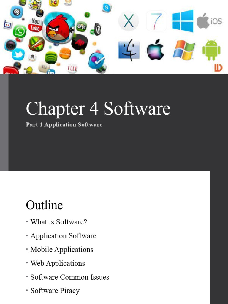 Chapter 04 Software Part 1 Pdf Mobile App Application Software