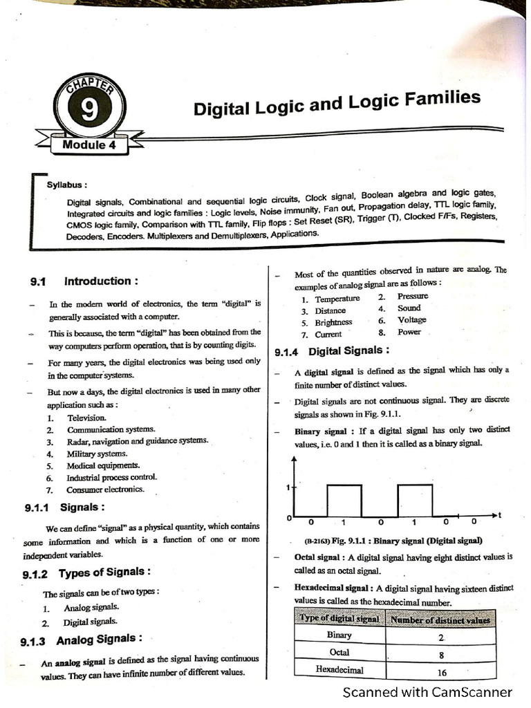 Digital Logic and Logic Families | PDF
