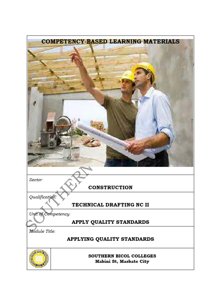 Common CBLM Apply Quality Standards | PDF | Computer File | Directory ...