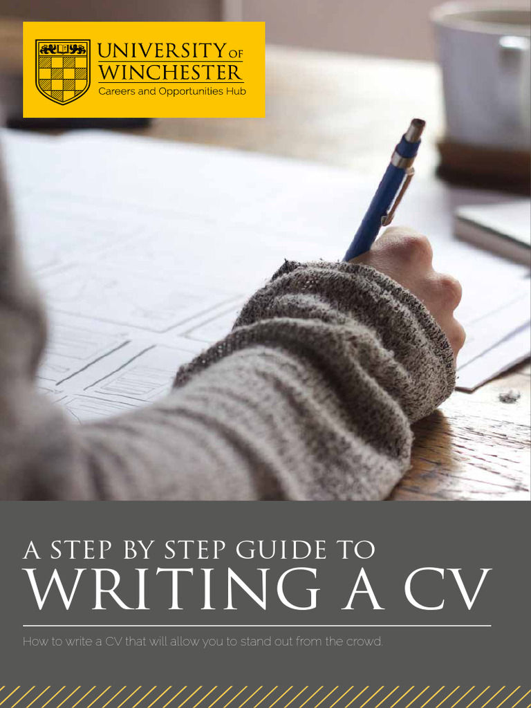 Step by Step Guide To Writing A CV | PDF | Recruitment | Résumé