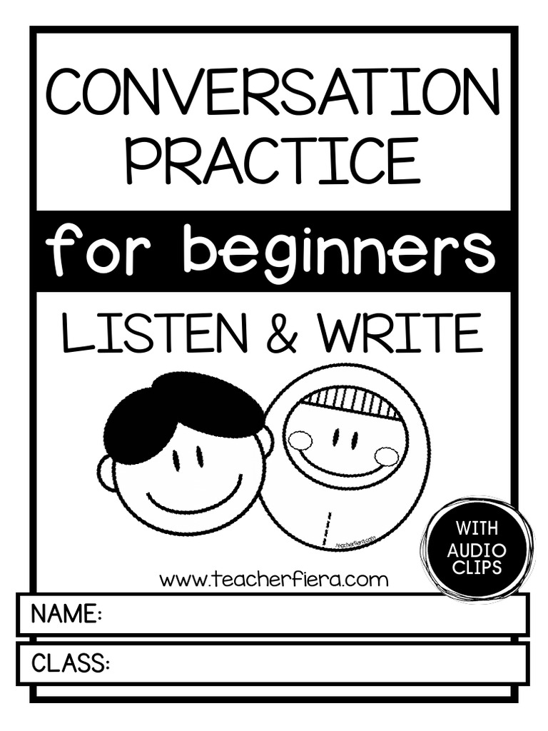 Conversation Practice Listen & Write With Audio Clips | PDF | Fruit