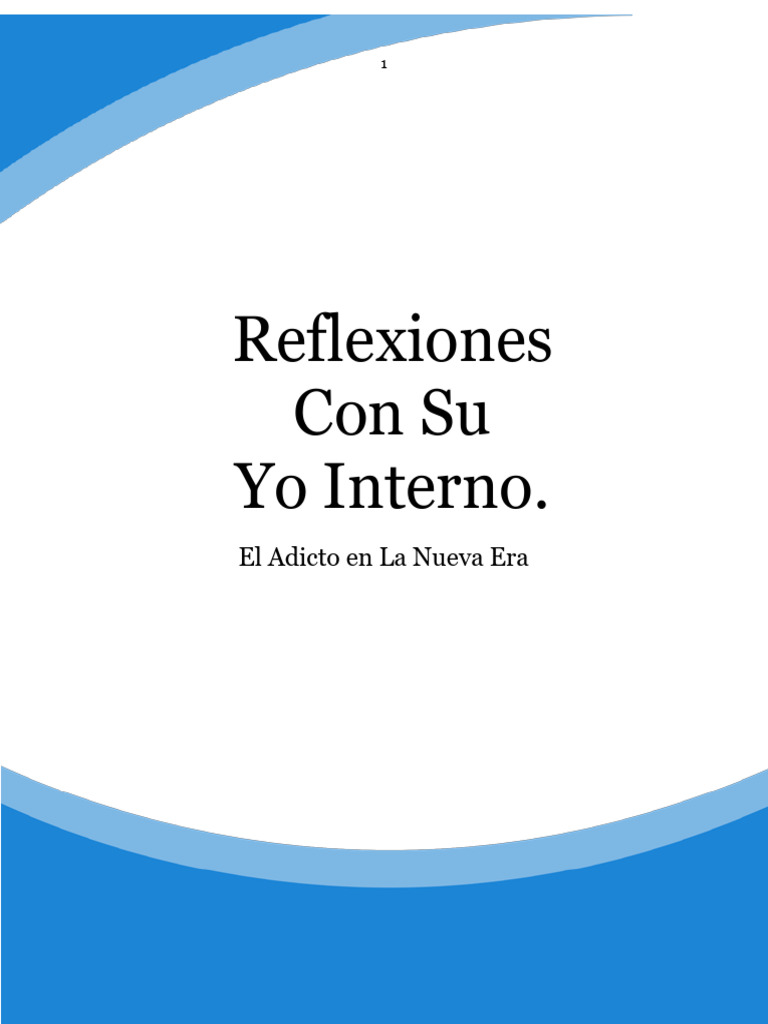 Reflexiones Con Su Yo Interno Corregido. | PDF | Amor | Mente