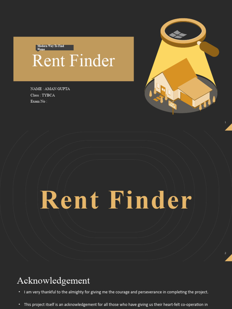 Rent Finder | PDF | My Sql | Databases